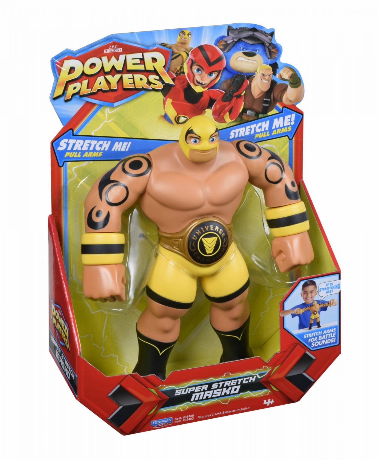 Power Player Figura DELUXE Masko ⋆ Mikeltube