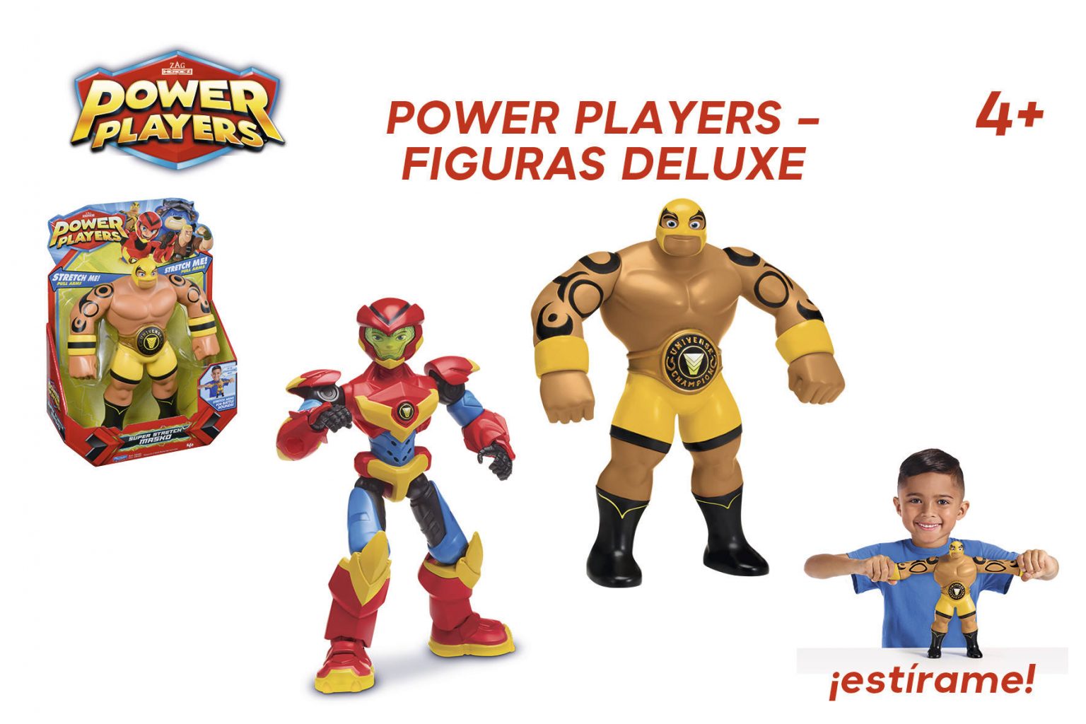 Power Player Figura DELUXE Masko ⋆ Mikeltube